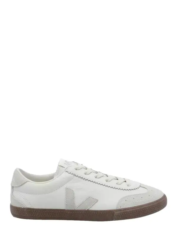 VEJA Volley Suede-trimmed Sneakers - Neutrals