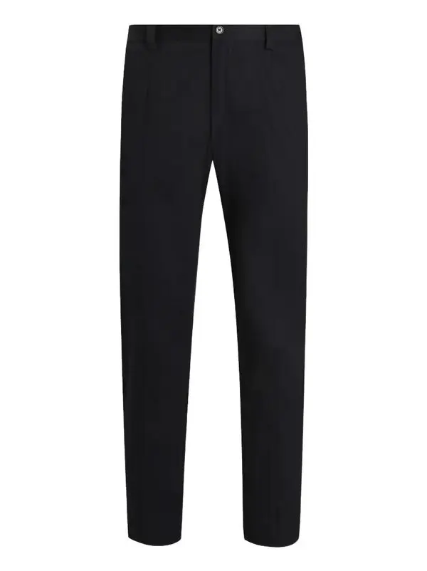 Dolce & Gabbana Cotton Gabardine Trousers - Blue