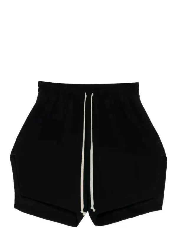 Rick Owens Boxer Shorts With Drawstring Waist - Black