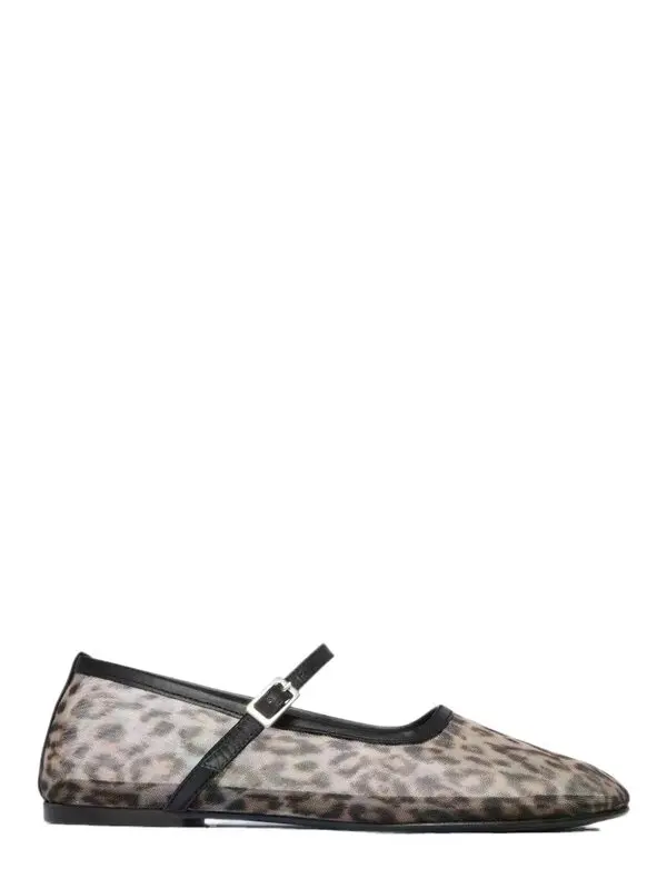 Freda Salvador Laurel Leopard-print Ballet Flats - Brown
