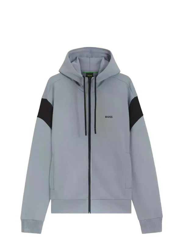 BOSS Zip-up Hoodie - Grey