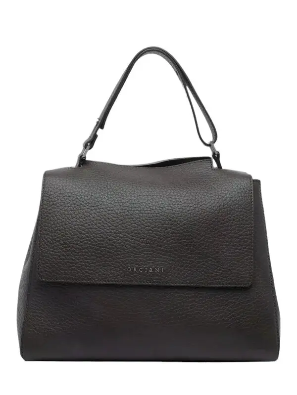 Orciani Sveva Leather Shoulder Bag - Brown