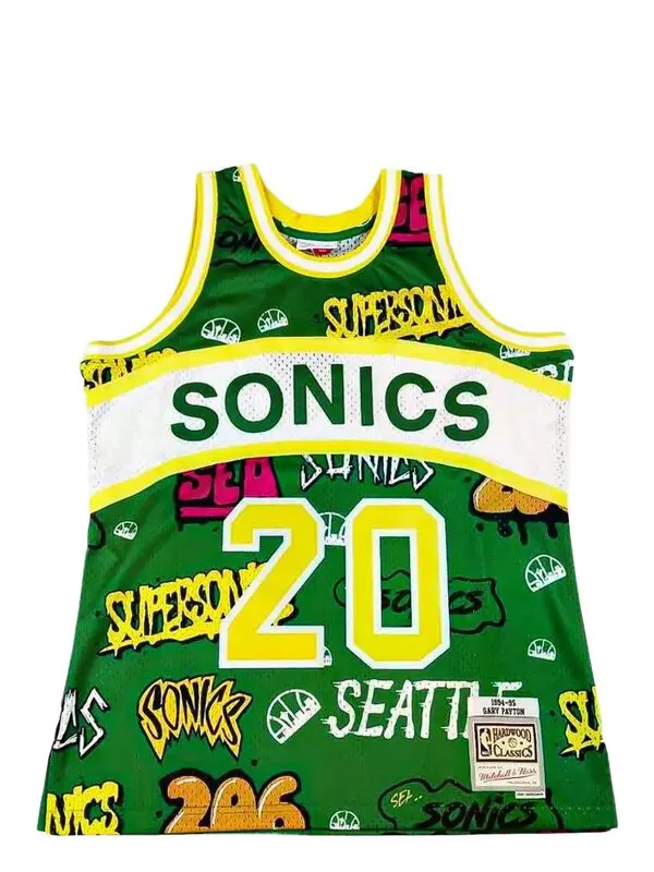 Mitchell & Ness Slap Sticker Swingman Vest - Green
