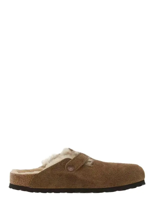 BIRKENSTOCK Boston Shearling-lined Clogs - Brown