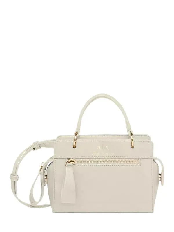 Armani Exchange Logo-print Tote Bag - Neutrals