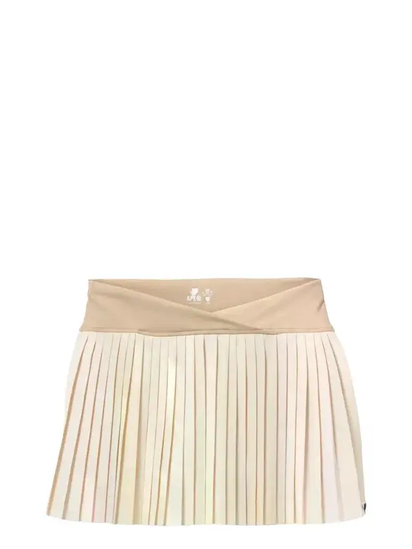 AAPE BY *A BATHING APE Apee™ A Bathing Ape® Pleated Skirt - Neutrals
