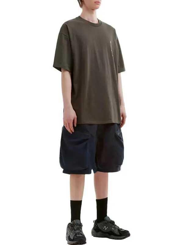 AFTERMATHS Zip-pocket Shorts - Blue