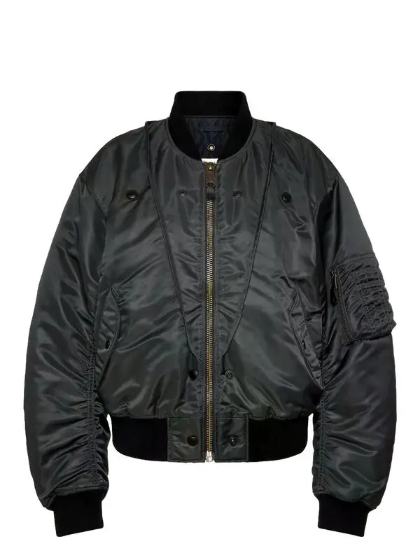MAISON MARGIELA Reversible Bomber Jacket - Black