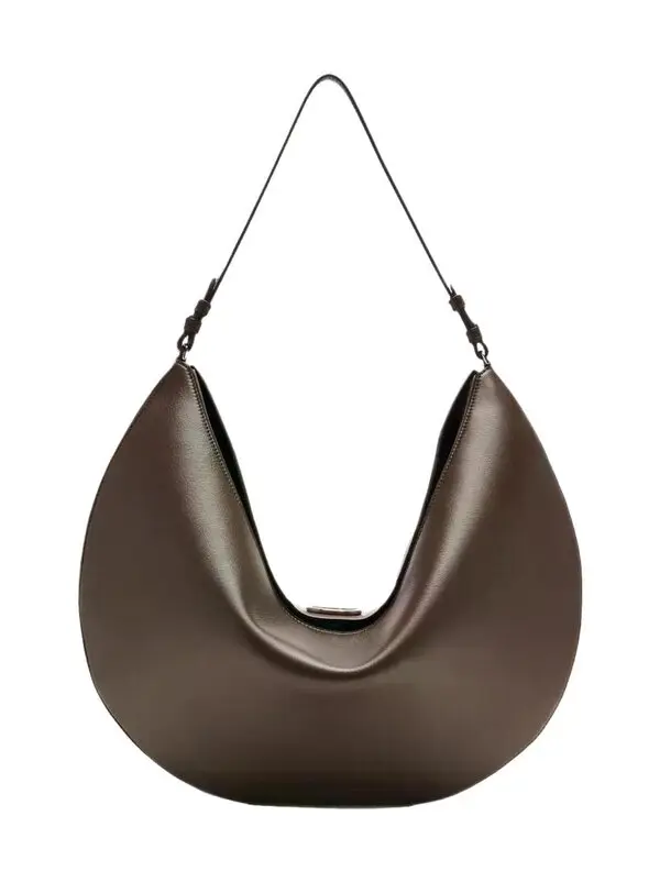 Jacquemus Large Ovalo Shoulder Bag - Brown