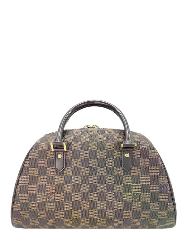 LOUIS VUITTON Damier Ebene Riviera Mm Handbag - Brown