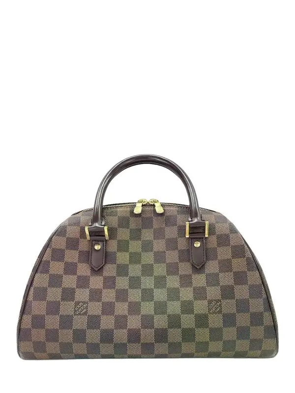 LOUIS VUITTON 2005 Damier Ebene Riviera Mm Handbag - Brown