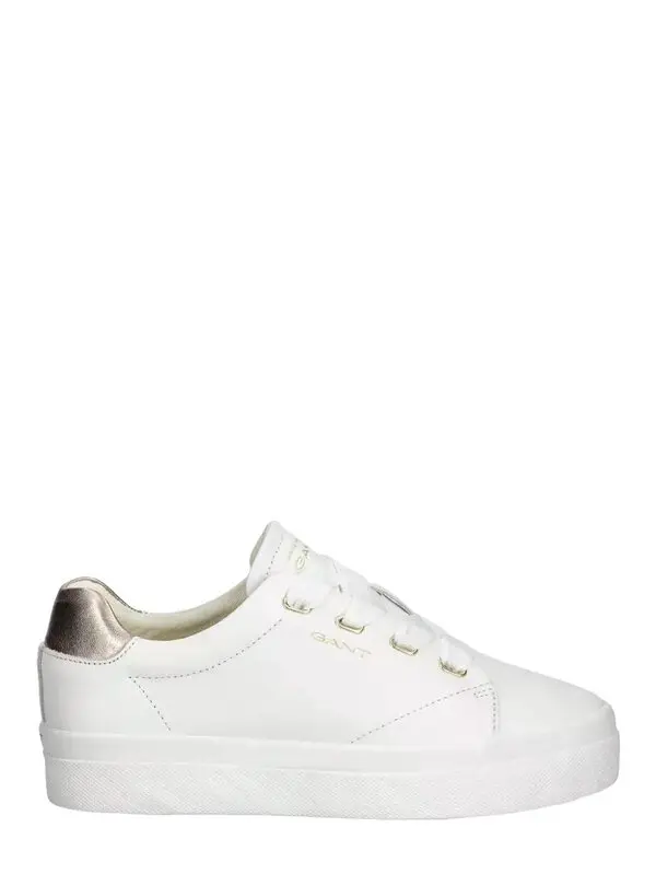 Gant Avona Logo-print Lace-up Sneakers - White