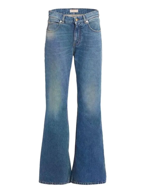 Elie Saab Flared-leg Jeans - Blue