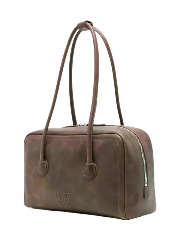 MARGESHERWOOD Leather Tote Bag - Brown