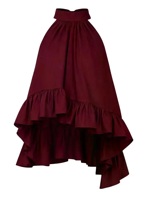 Azeeza Plath Blouse - Red