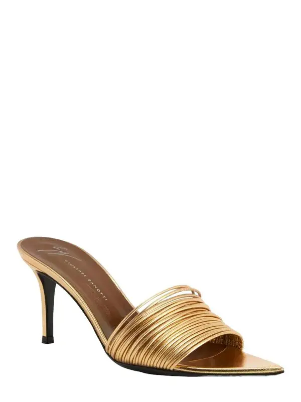 GIUSEPPE ZANOTTI 70mm Intriigo Sandals - Gold