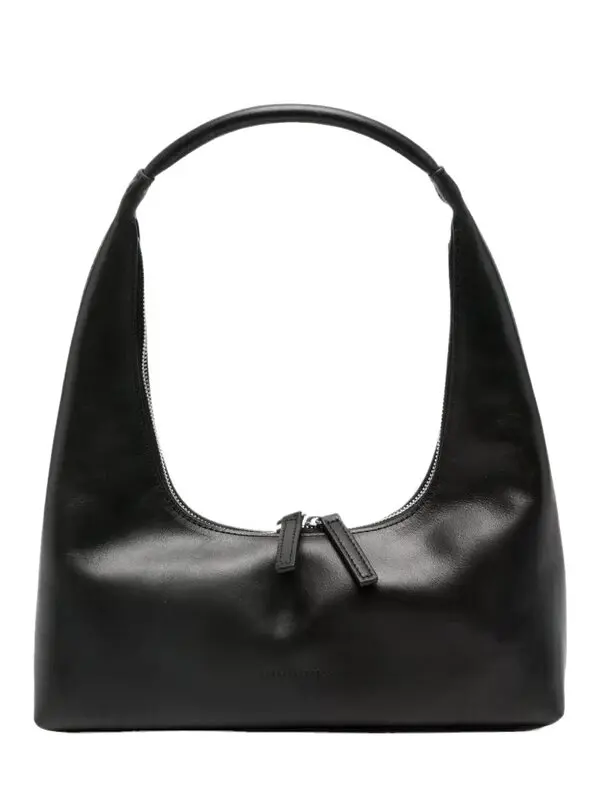 MARGESHERWOOD Leather Shoulder Bag - Black