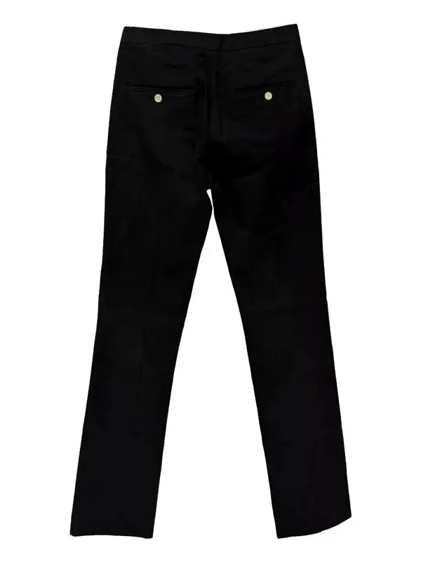 ISABEL MARANT VINTAGE Straight-leg Trousers - Black