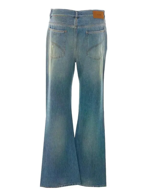 Amiri Slash Bootcut Jeans - Blue