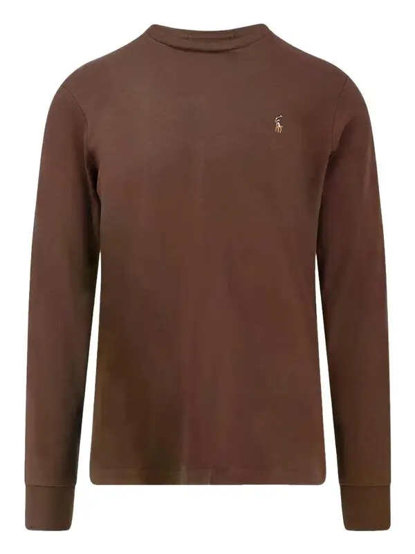 Polo Ralph Lauren Polo Pony-embroidered T-shirt - Brown