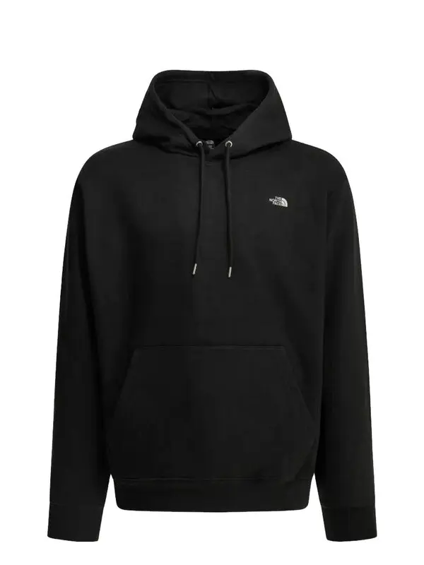 The North Face Embroidered Logo Drawstring Hoodie - Black