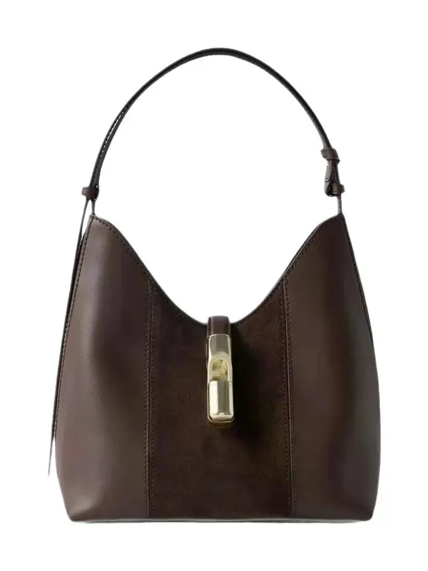 Furla Goccia Shoulder Bag - Brown