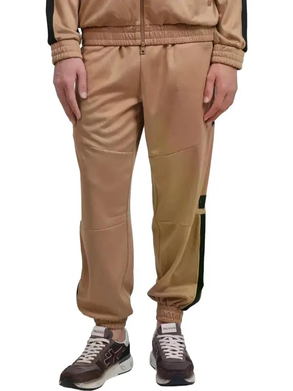 EA7 Logo-patch Track Pants - Brown