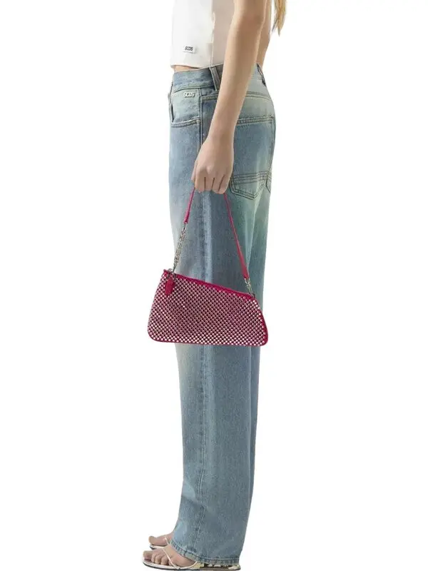 Gcds Comma Notte Shoulder Bag - Pink
