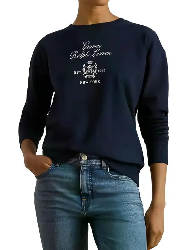 Ralph Lauren Logo-print Sweater - Blue