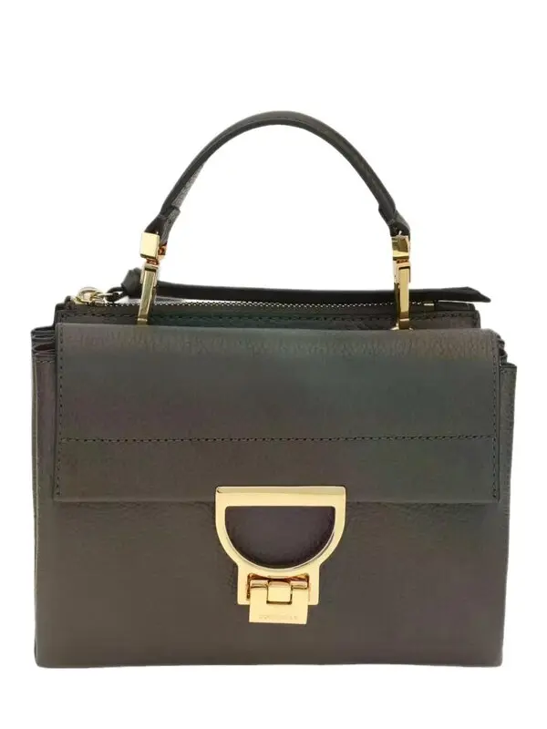 COCCINELLE Arlettis Leather Tote Bag - Green
