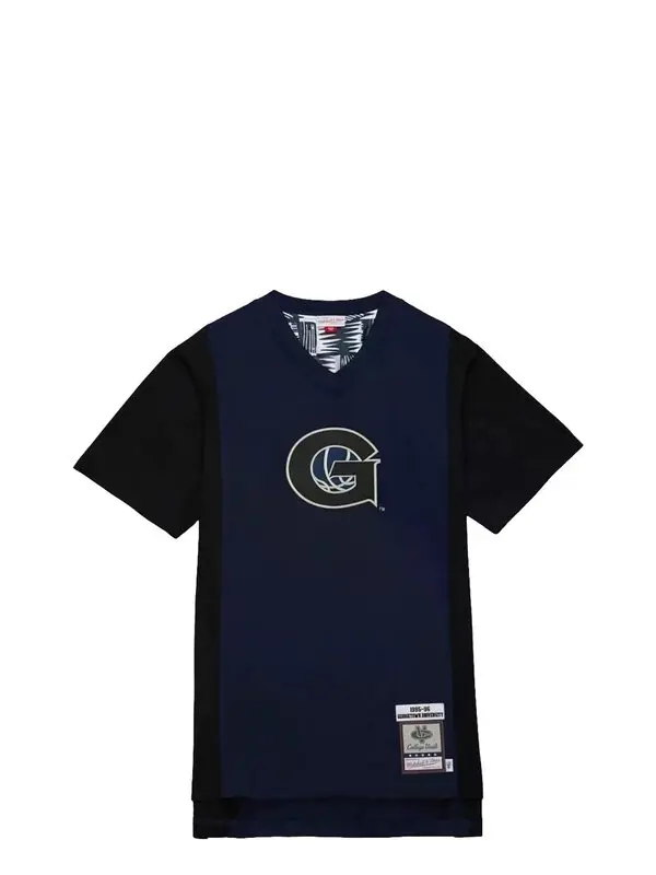 Mitchell & Ness Georgetown Hoyas 1995/96 Authentic Shooting T-shirt - Blue