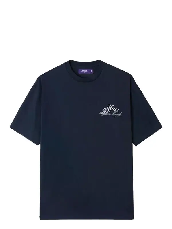 AFTERMATHS Graphic-print T-shirt - Blue