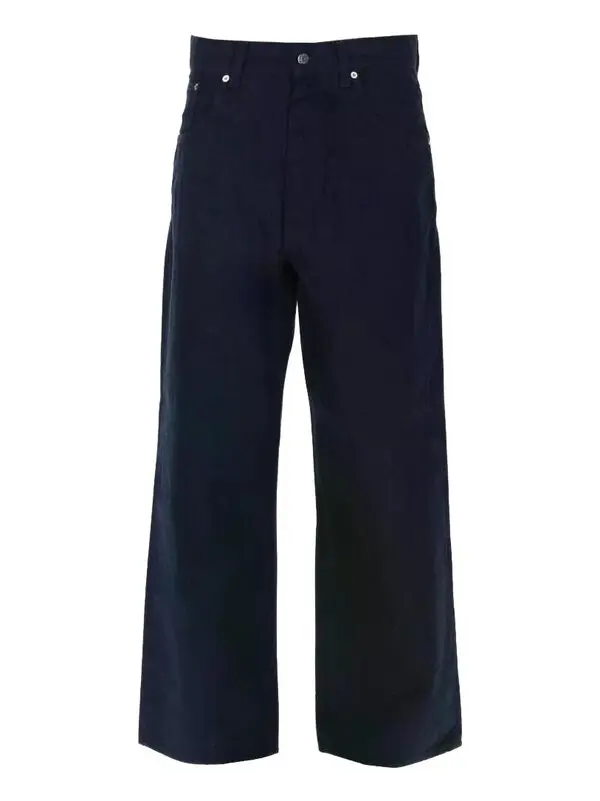SUNFLOWER Super-wide Cinch Jeans - Blue