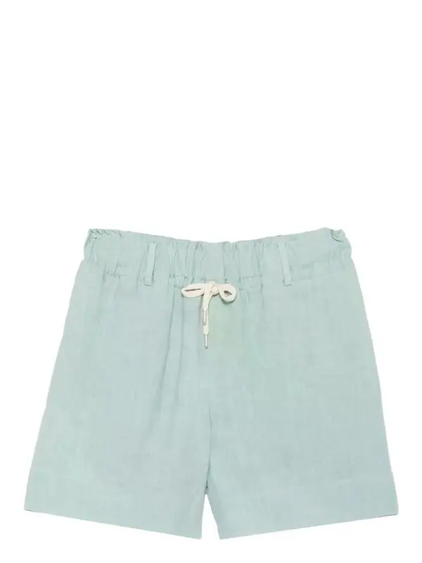 Eleventy Elasticated Waist Shorts - Green