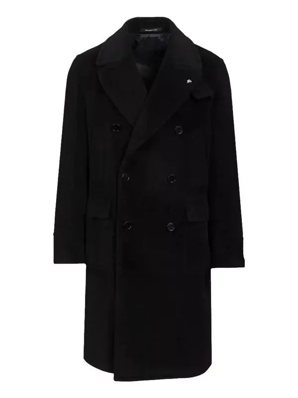 Tagliatore Sherry Double-breasted Coat - Black