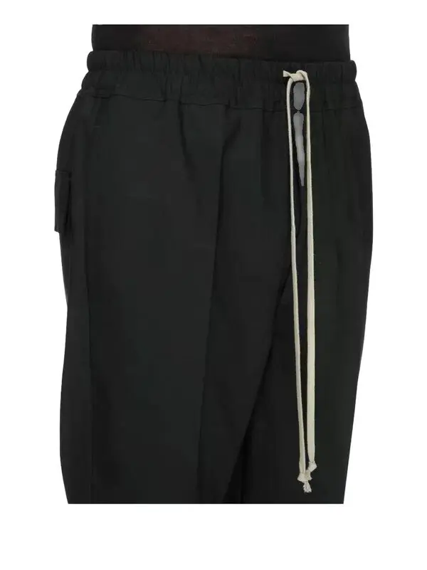 Rick Owens Drawstring Waist Trousers - Black