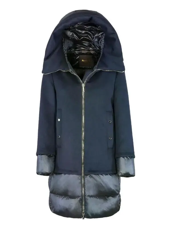 MOORER Sunrise Hooded Jacket - Blue