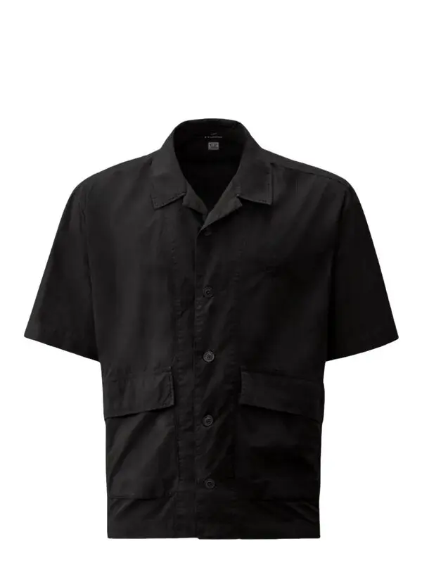 C.P. COMPANY Cotton Shirt - Black