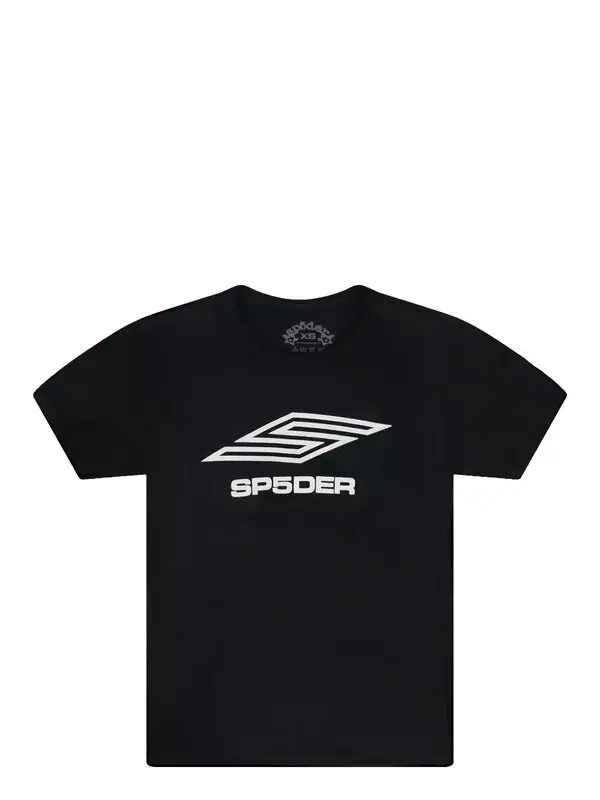 SP5DER Pro Logo-print T-shirt - Black