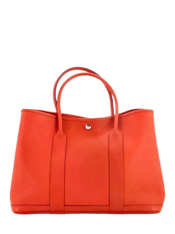 Hermès Garden Party Leather 36 Tote Bag - Orange