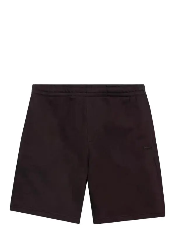 Lacoste Embroidered Logo Drawstring Shorts - Brown