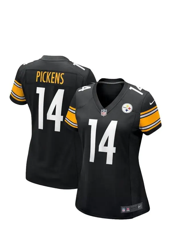 Nike George Pickens Pittsburgh Steelers Game Player Jersey T-shirt - Black