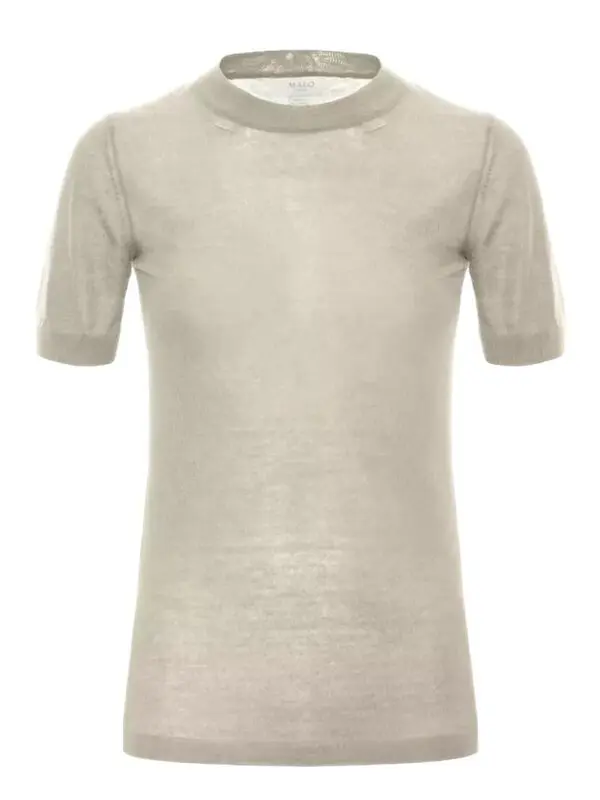 Malo Short-sleeve Sweater - Neutrals