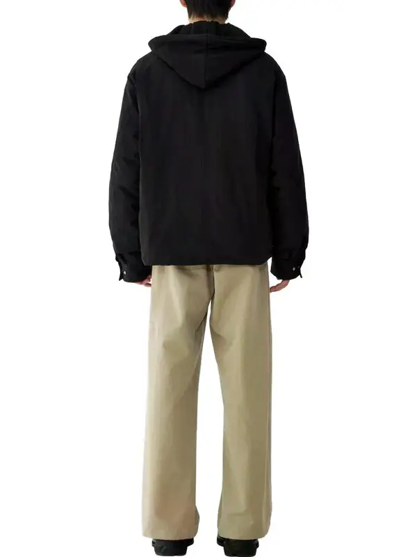 STUDIO TOMBOY Hooded Neck Jacket - Black