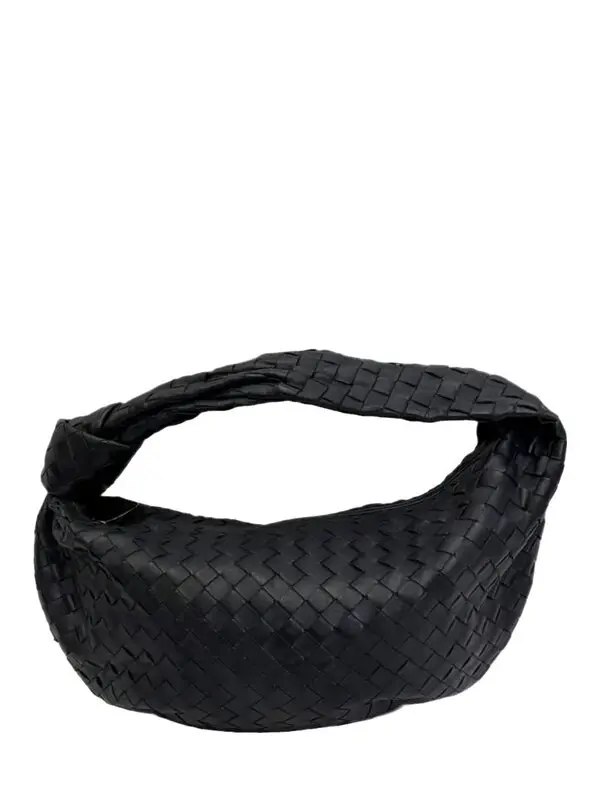 Bottega Veneta Jodie Teen Knotted Shoulder Bag - Black