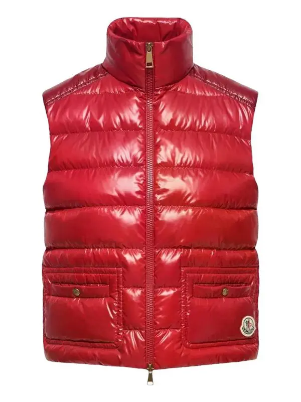 Moncler Frelon Padded Gilet - Red