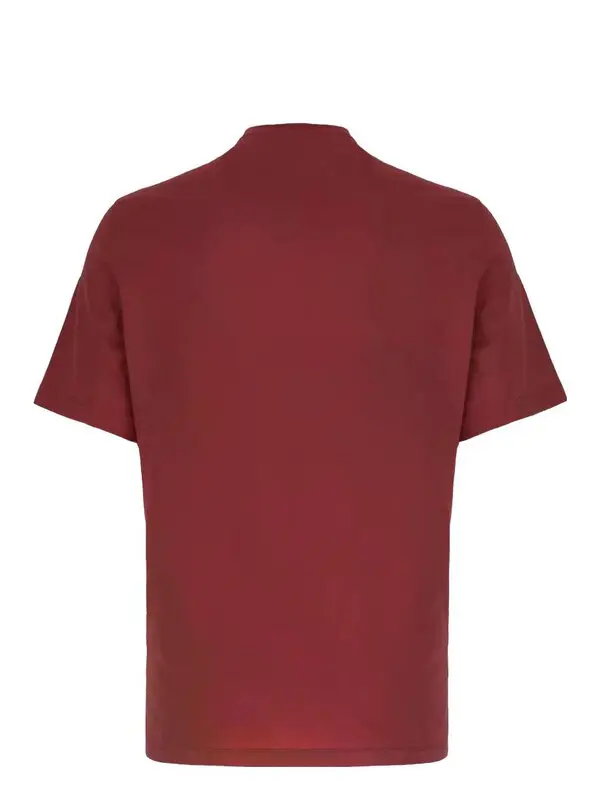 Brunello Cucinelli Logo-print T-shirt - Red