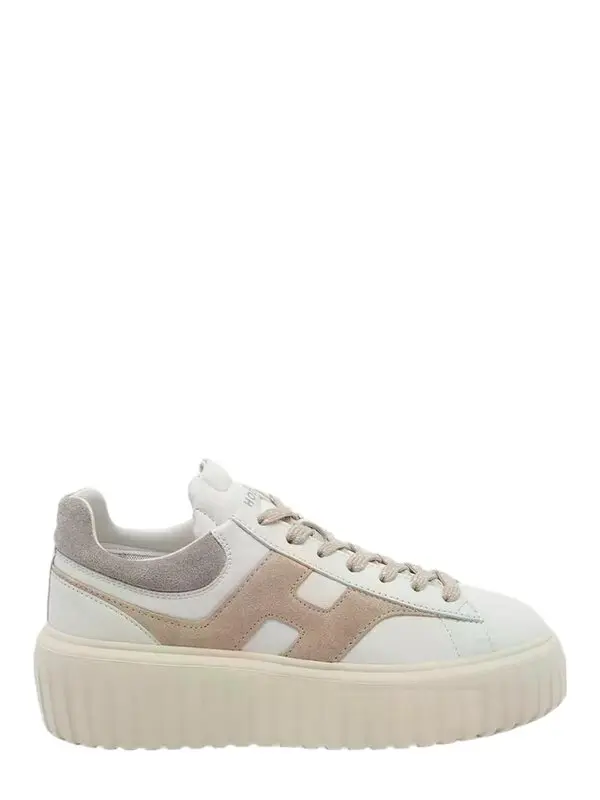 Hogan H-stripes Low-top Sneakers - White