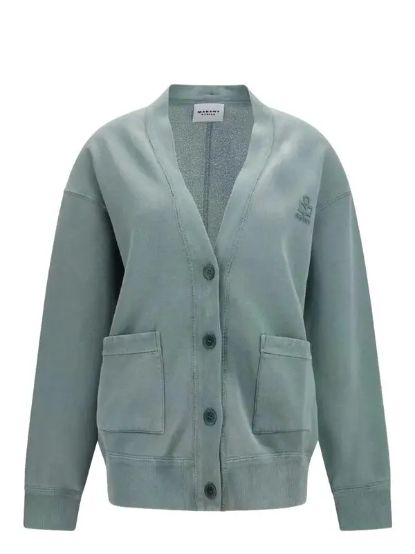 MARANT ETOILE Stephy Button-up Cardigan - Blue