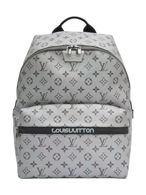 LOUIS VUITTON X Kim Jones 2018 Apollo Monogram Reflect Backpack - Grey